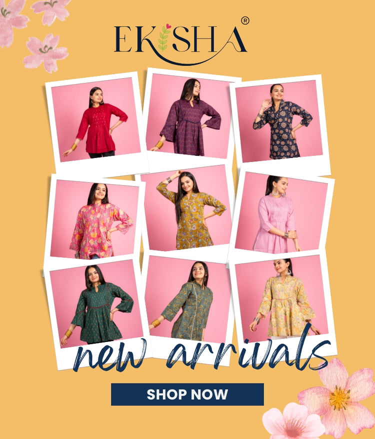 Ekisha - Women tunics | tops | coords | kurta | dresses | kurta sets